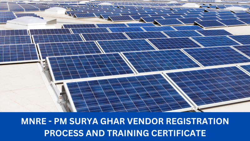 What Is The Process Of Solar Vendor Registration? - TECHIESOFT ...